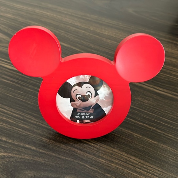 Disney | Accents | New 3 Round Mickey Mouse Ears Photo Frame | Poshmark
